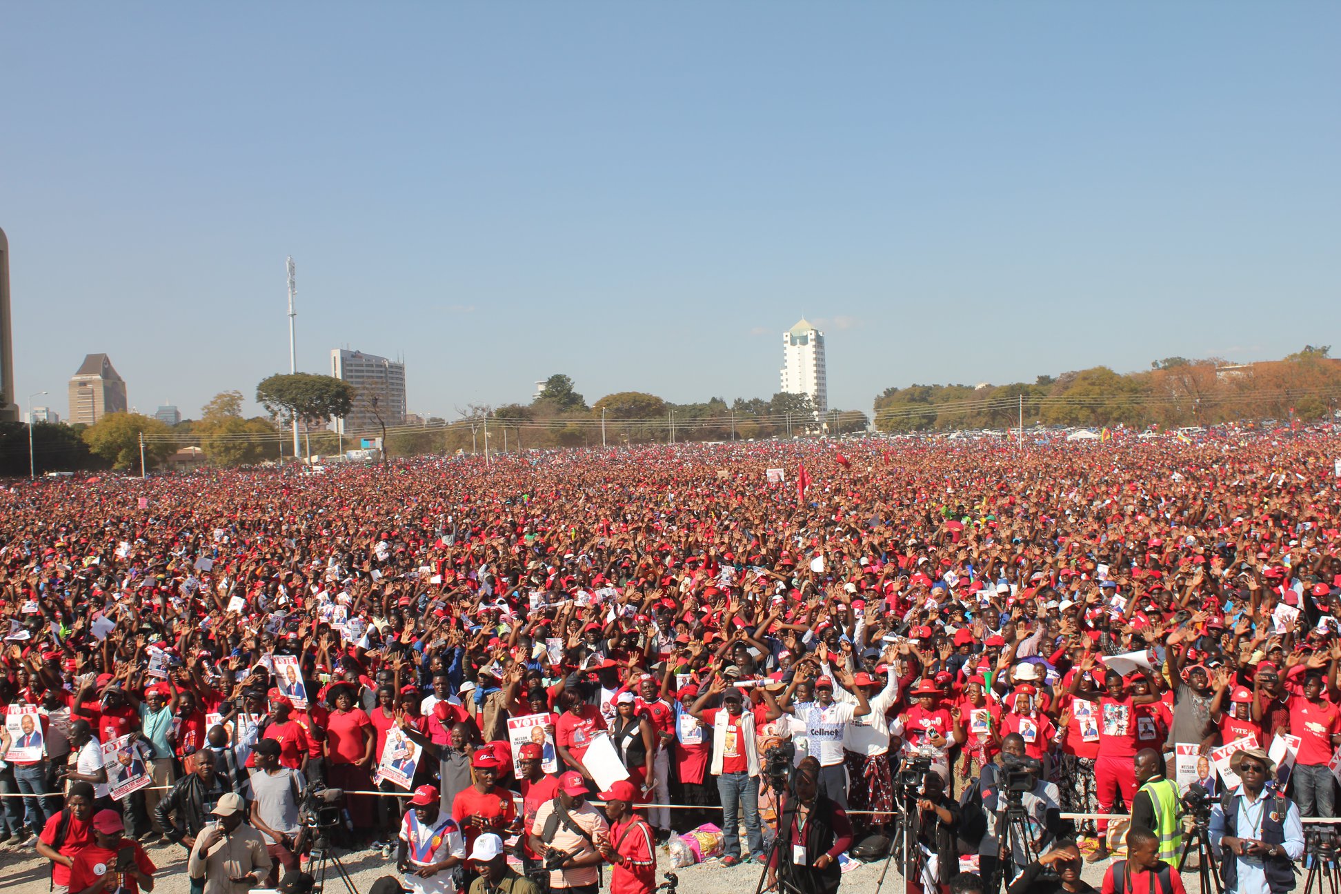 FINAL PUSH: MDC Alliance 'Freedom Square' rally in Harare - PICTURES ...