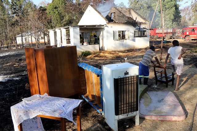 Veld fire guts Cyrene High School – Nehanda Radio