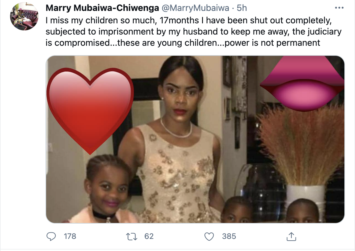 "Power is not permanent" Marry tells Chiwenga after 17 months with no ...