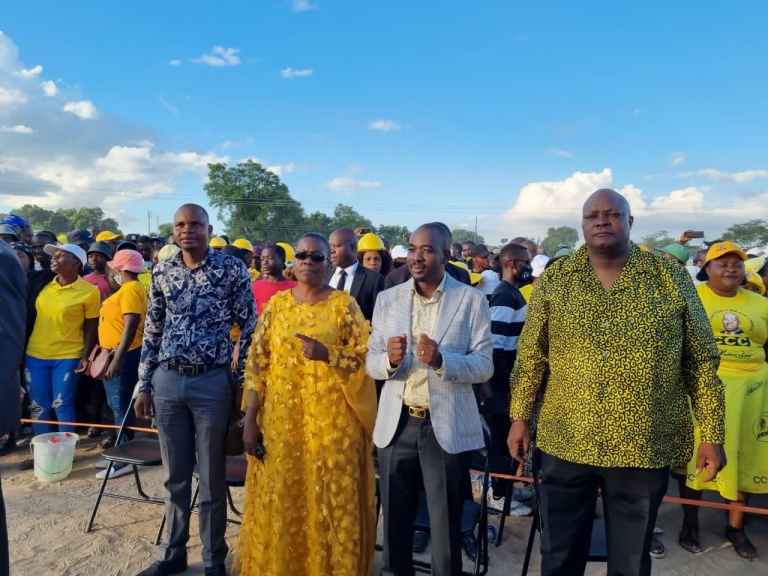 Thousands flock to Chamisa CCC rally in Epworth despite police tricks ...