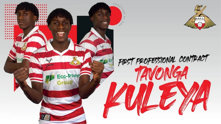 Zim teen Tavonga Kuleya signs pro contract with Doncaster Rovers ...