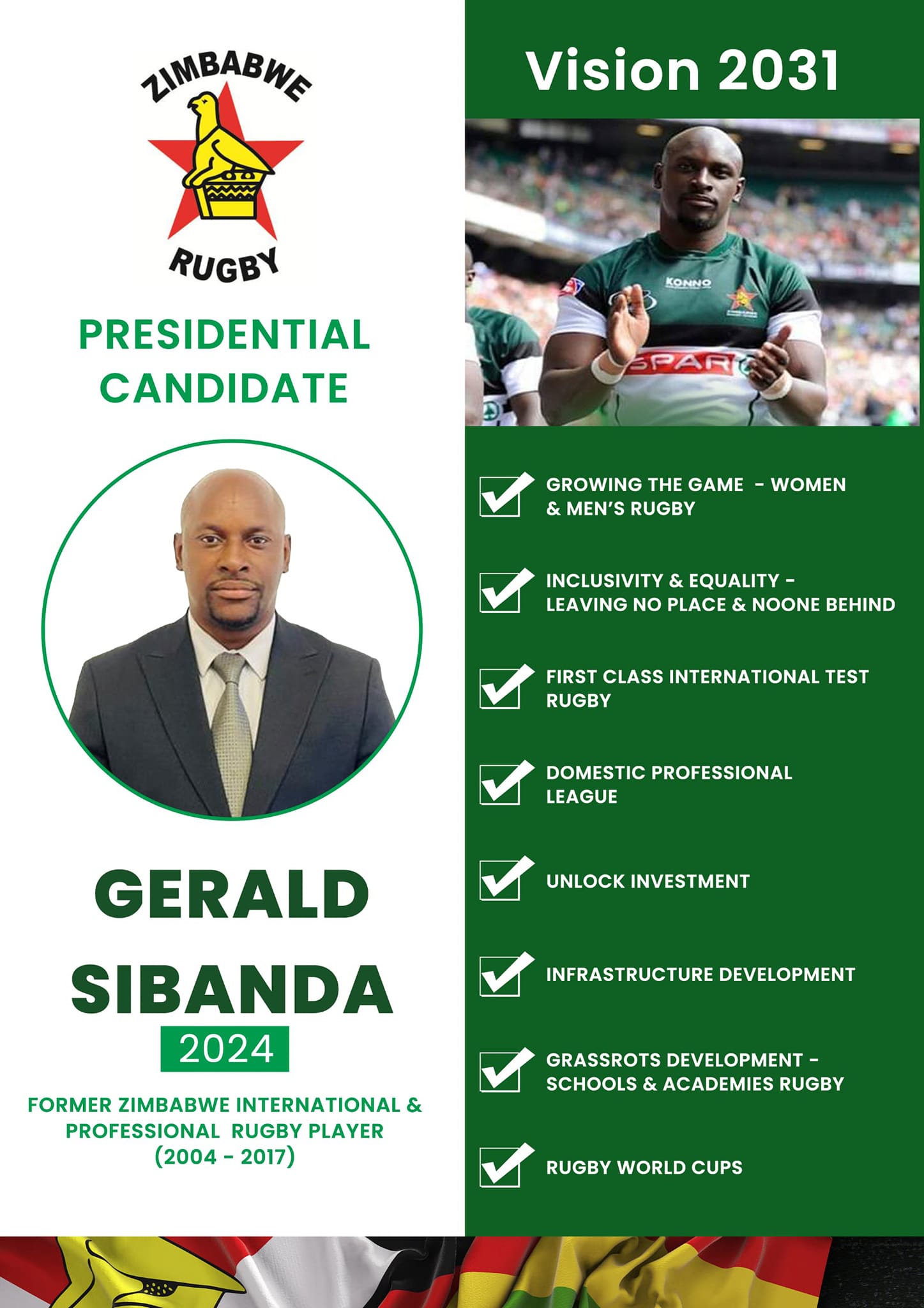 Real Betis Academy chairman Sibanda wants to lead Zimbabwe Rugby Union ...