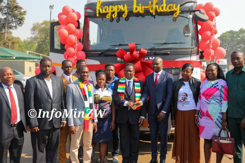 Minister linked to Mnangagwa term limit controversy donates truck to ...