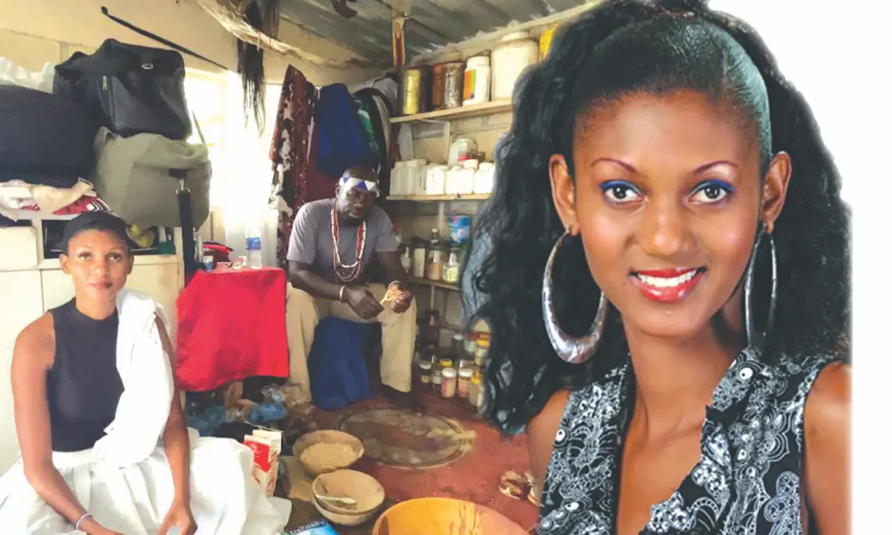 Former top model Lungile “Cyclone Ree” Mathe converts to a sangoma ...