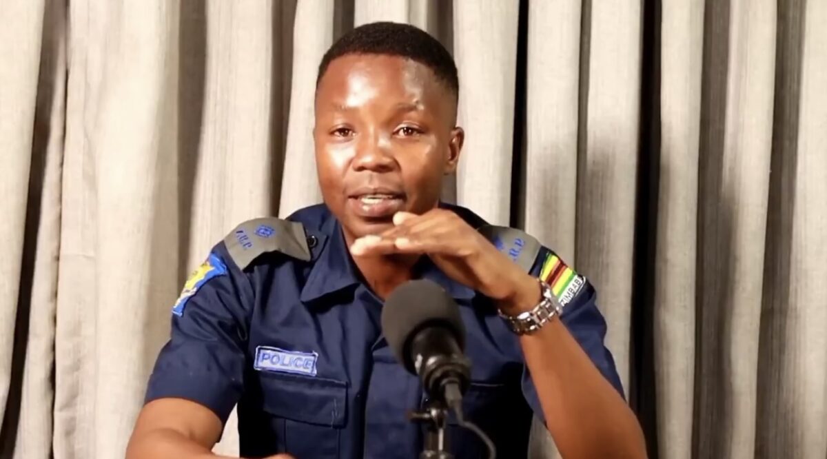 Simbarashe Mandizvidza: Cop who declared himself new police boss ...