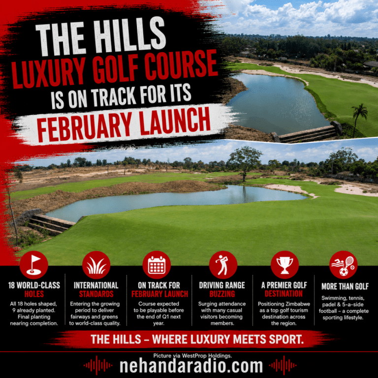 The Hills golf course on track for February launch – Nehanda Radio