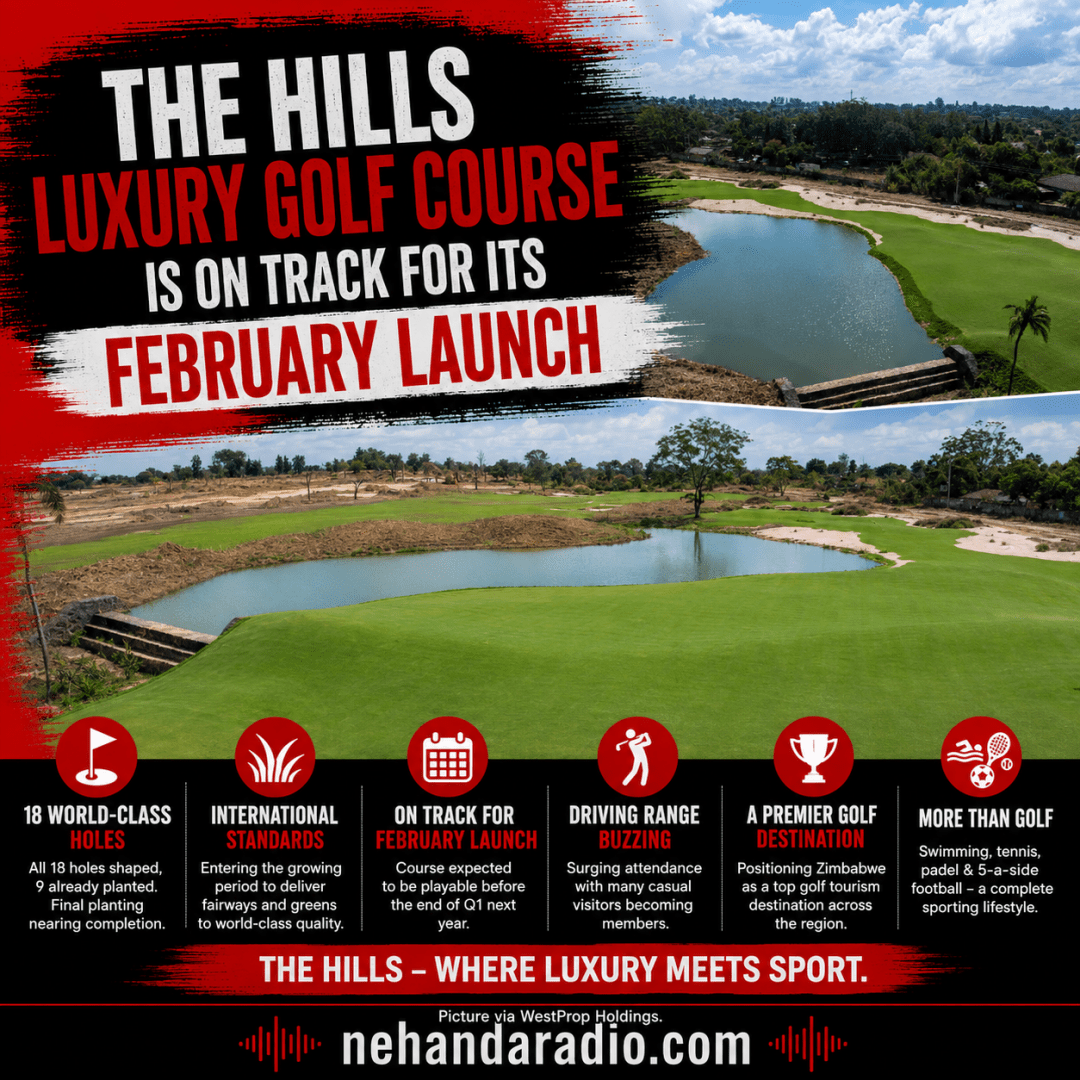 The Hills golf course on track for February launch – Nehanda Radio
